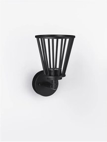 NV 9060208 Venkovní nástěnné svítidlo CARINA černý hliník LED 6W 279.09 lm 3000K 220-240V IP65 - NOVA LUCE