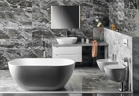 Geberit, GEBERIT SIGMA50 Dual tlačítko, bílá-chrom, 115.788.11.2