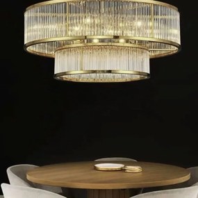 Toolight Moderní stropní osvětlení ELEGANCE APP1562-8CP Gold
