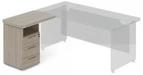 Přístavný kontejner TopOffice 90 x 55 cm, levý