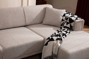 Hanah Home Rohová pohovka HORIZON béžová pravá