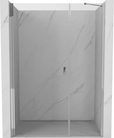 Mexen Mist-B, 1-křídlé sprchové dveře 120 cm, čiré sklo, chromový profil, 8A2-120-001-01-00