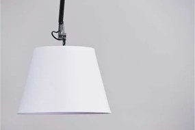 Designové nástěnné svítidlo Zyta S černá/stříbrná