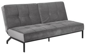 Designová rozkládací sedačka Amadeo 198 cm tmavě šedá