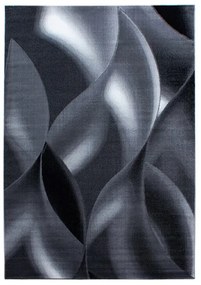 Kusový koberec Plus 8008 black 140 x 200 cm