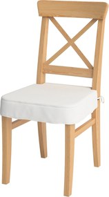 Sedák na židli IKEA Ingolf barva šedá látka pletený vzor