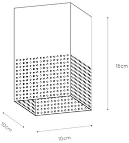 Lucide 21123/01/02 - Stropní svítidlo RENATE 1xE27/40W/230V