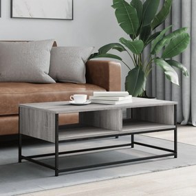 vidaXL Konferenční stolek 100 x 51 x 40 cm kompozitní dřevo [835351] Barva: šedá sonoma
