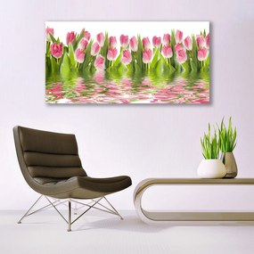 akrylový obraz Tulipány Rostlina Příroda 120x60 cm