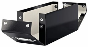 Černý kartonový úložný box s víkem 14x35x14 cm Click&amp;Store – Leitz