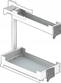 Peka Cargo Pinello s věšákem na ručníky, bílý