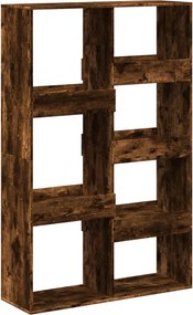 Knihovna kouřový dub 100 x 33 x 155,5 cm kompozitní dřevo 3309397