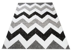 Kusový koberec PP Zero šedý 80x150cm