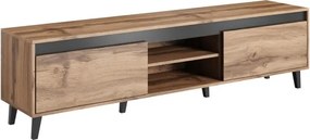 TV stolek NORD 2 170 cm dub wotan/antracitový