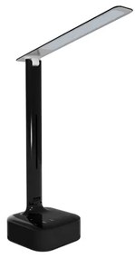 PANLUX SET 2x stolní LED lampička ROBIN MUSIC s bluetooth reproduktorem, černá