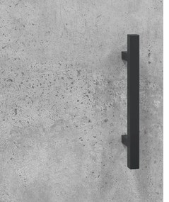 Skříň highboard betonově šedá 34,5x34x180 cm kompozitní dřevo,  3198813