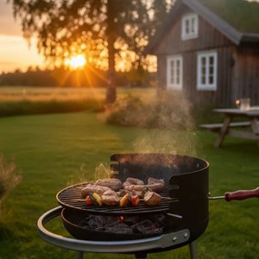 PLAMEN Litinový gril  BARBECUE - 50 cm