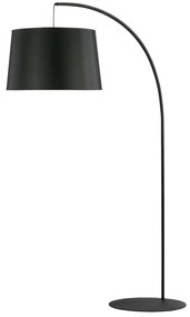 TK LIGHTING Stojací lampa - HANG 5077, 230V/15W/1xE27, černá