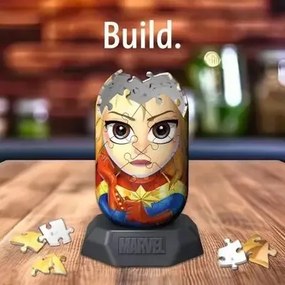 Ravensburger Hylkies: Marvel: Captain Marvel / 3D Puzzle / od 6 let