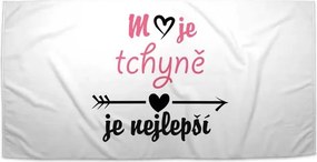 Sablio Ručník Moje tchyně je nejlepší - 70x140 cm