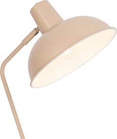 Stolní béžová retro lampa Milton Taupe
