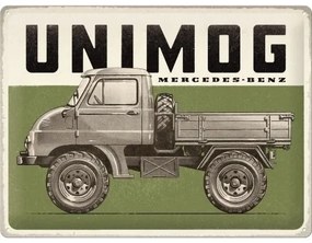 Postershop Plechová cedule: Mercedes-Benz Unimog - 40x30 cm