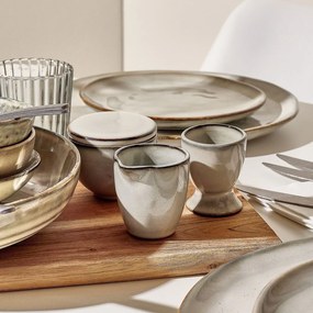 Zelená kameninová konvička na mléko 70 ml Artisan – Salt&amp;Pepper