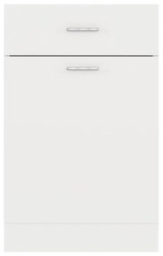 Petromila Spodní skříňka se zásuvkou bílá 50 x 46 x 81,5 cm dřevotříska