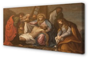 Obrazy na plátně Ježíše ukřižovali 100x50 cm