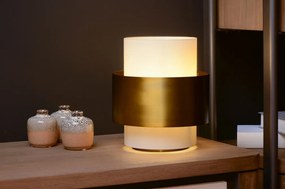 Stolní designová lampa Onyx Gold