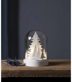 Světelná LED dekorace Star Trading Kupol Tree, výška 17,5 cm