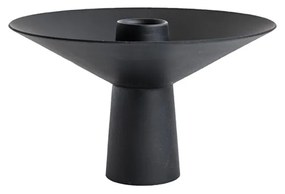 Kovový svícen Uma Candlestick Black COOEE Design