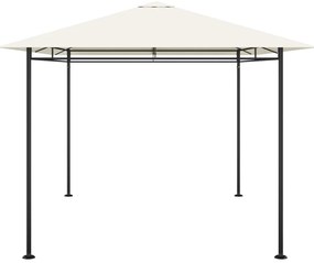 vidaXL Marketos Altán 384x281x270 cm krémový 180 g/m²
