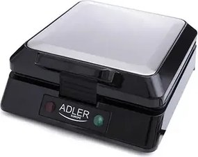 Adler AD 3036 černá / Vaflovač / 1500 W / nepřilnavé plochy