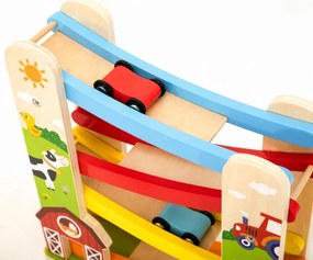 Viga 44844 Dřevěná automobilová dráha Farma