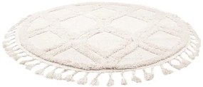 Koberec BERBER 7063 sloní kost kruh