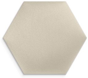 Čalouněný panel - Šestiúhelník - 30x26cm Barva: Světle šedá