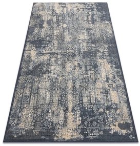 Vlněný kusový koberec NAIN 7591/50911 modrý / béžový Rozměr: 120x170 cm