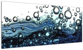 Obraz vodních bublin (100x40cm)