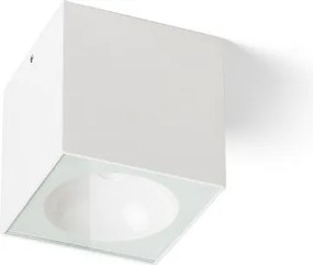 RED R13624 SENZA SQ stropní bílá čiré sklo 230V LED 6W IP65 3000K - RED - DESIGN RENDL