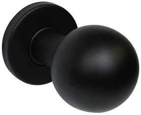 Dveřní klika KNOB 01, černá