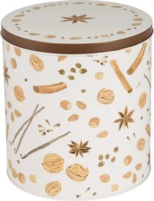 Plechová dóza Christmas Spices Round Ib Laursen