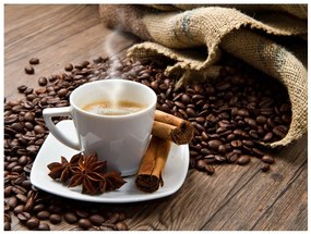 Fototapeta - Star anise coffee