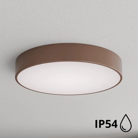 BRILAGI - Koupelnové stropní svítidlo CLARE 4xE27/24W/230V pr. 50 cm IP54 hnědá
