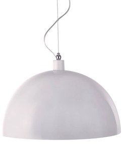 Aluminor Dome závěsné světlo, Ø 50 cm, bílá