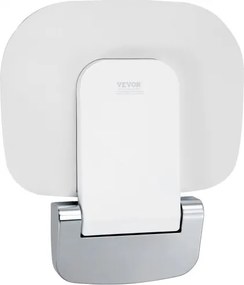 skládací sprchové sedátko 34,5 × 32,5 cm nástěnná sprchová lavice 204,1 kg
