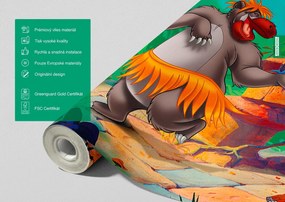 Dětská vliesová fototapeta na zed' Kniha džunglí, Disney | 202 x 90 cm | DFTDNH 5355