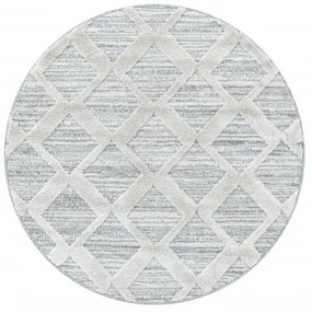 Ayyildiz koberce Kusový koberec Pisa 4703 Grey kruh - 80x80 (průměr) kruh cm