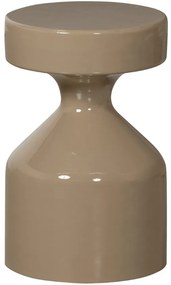 OnaDnes -20% Hoorns Hnědý kovový odkládací stolek Fomos 30 cm