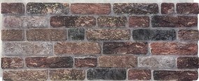 Fasádní obklad Cihla Rustik Šedo-červená, tloušťka 3,5 cm